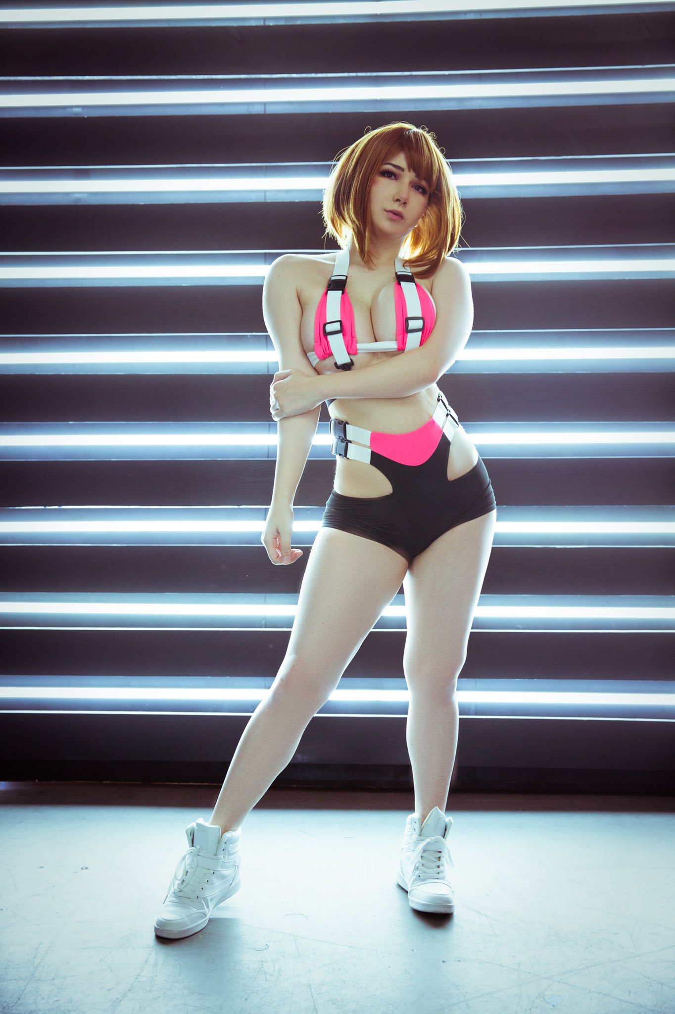 Akemi Hogan as Uraraka, My Hero Academia | Scrolller