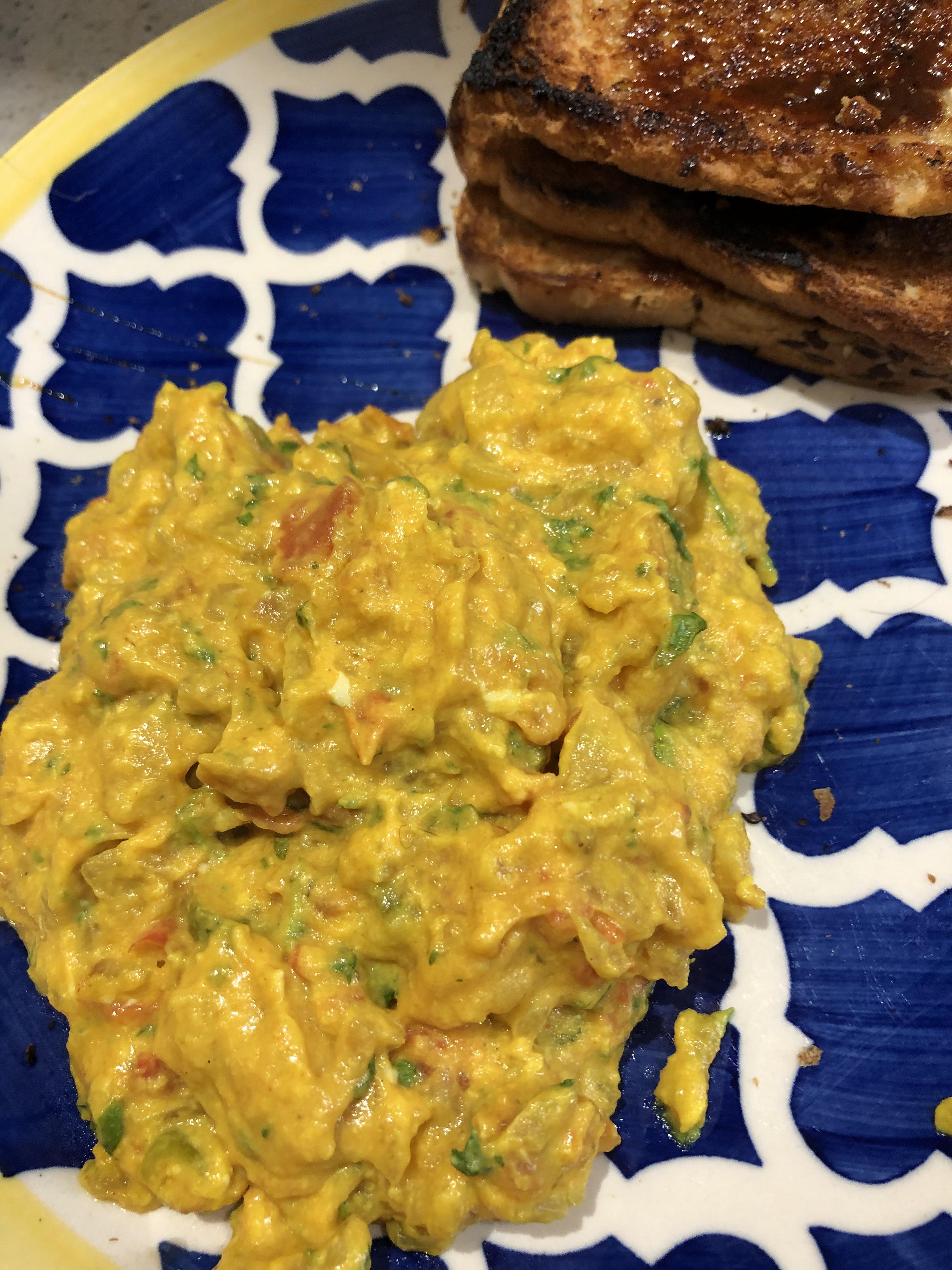 Akuri - Indian/Parsi style scrambled egg | Scrolller