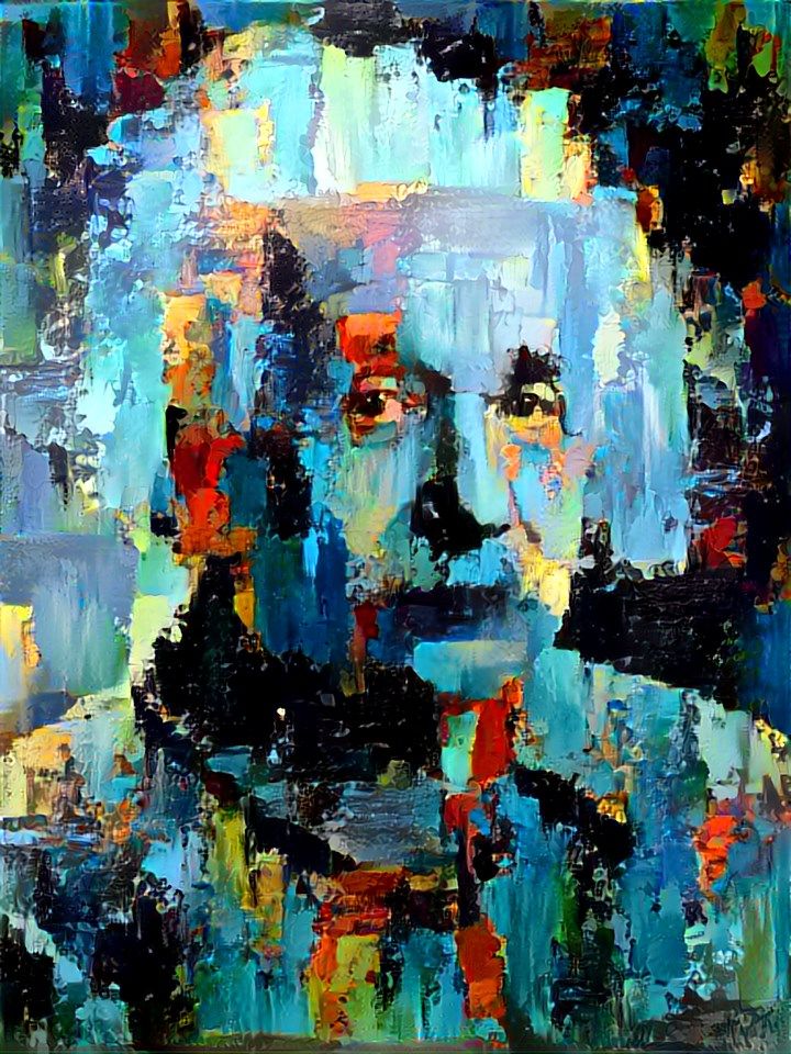 Albert Einstein [neural style transfer] | Scrolller