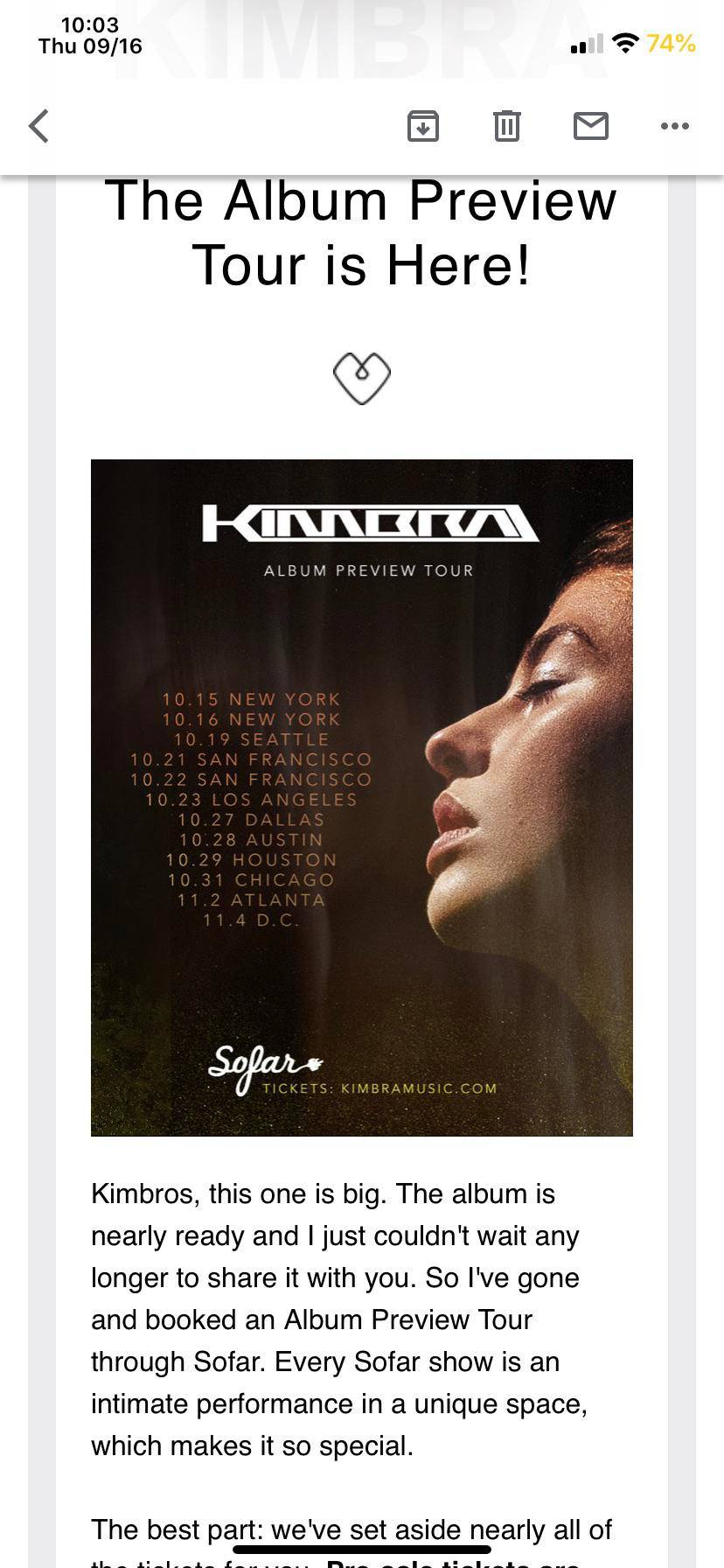 Album preview tour is here! | Scrolller