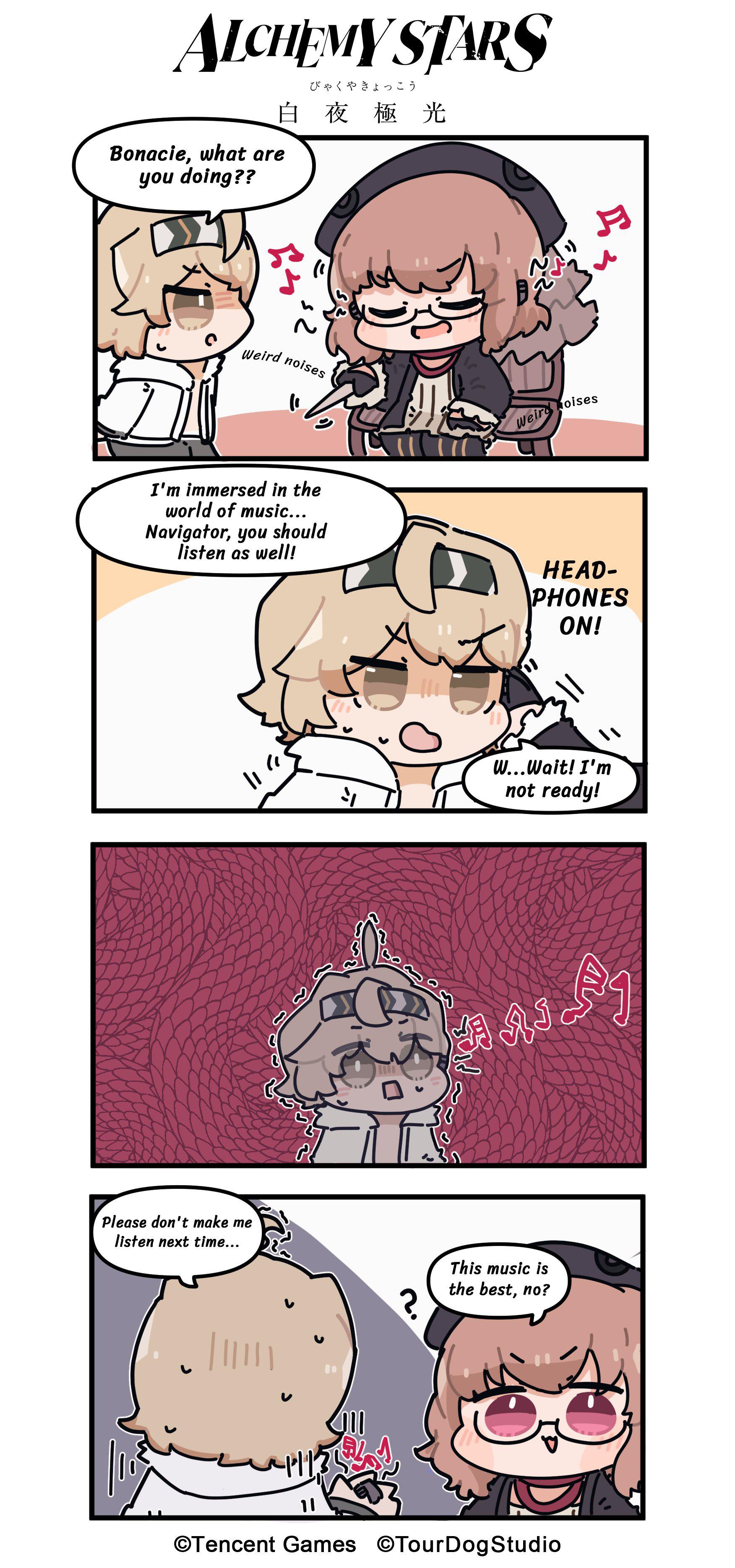 Alchemy Stars Comic - Bonacie and Navigator | Scrolller