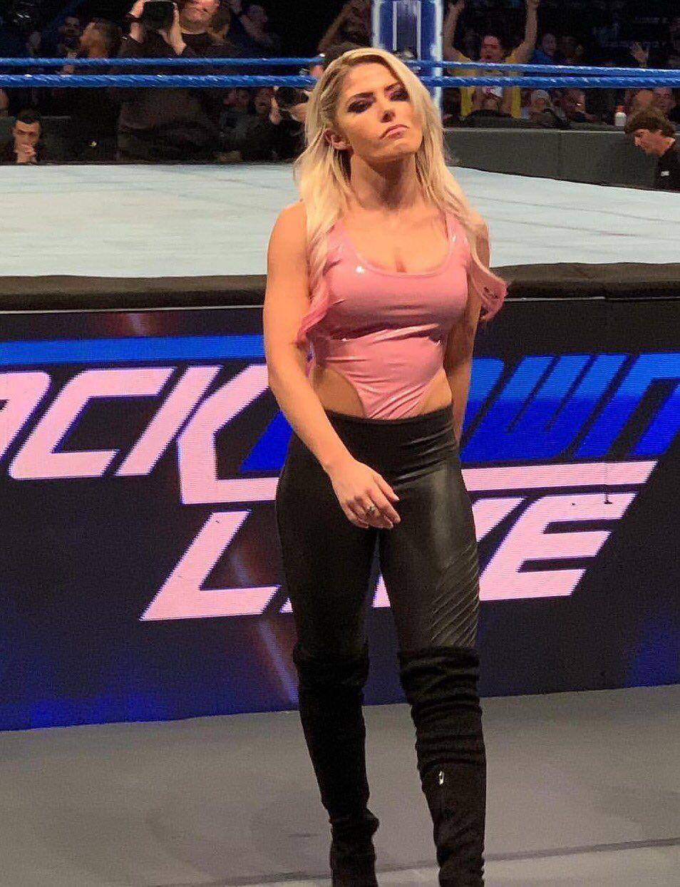 Alexa Bliss Over The Knee Boots | Scrolller