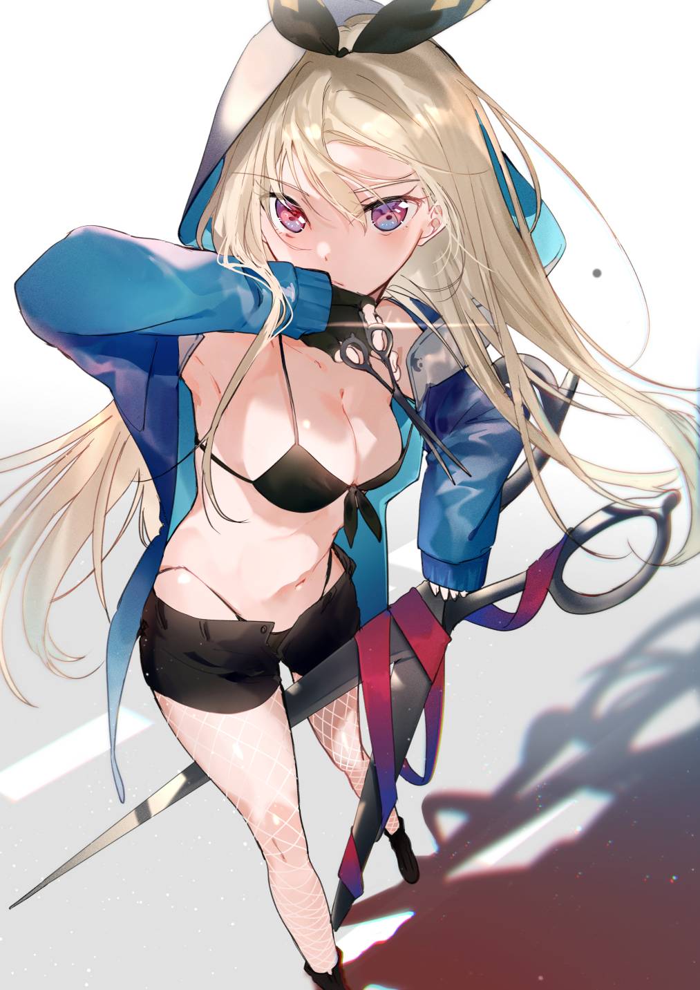 Alice (in Wonderland) dual wielding scissors [Original] | Scrolller