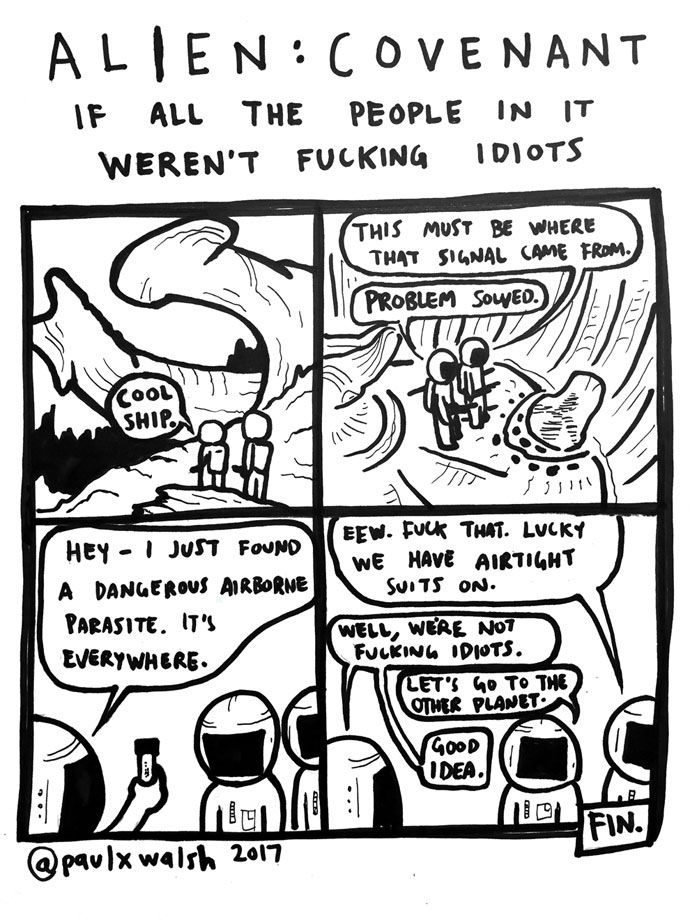 Alien: Covenant [OC] | Scrolller