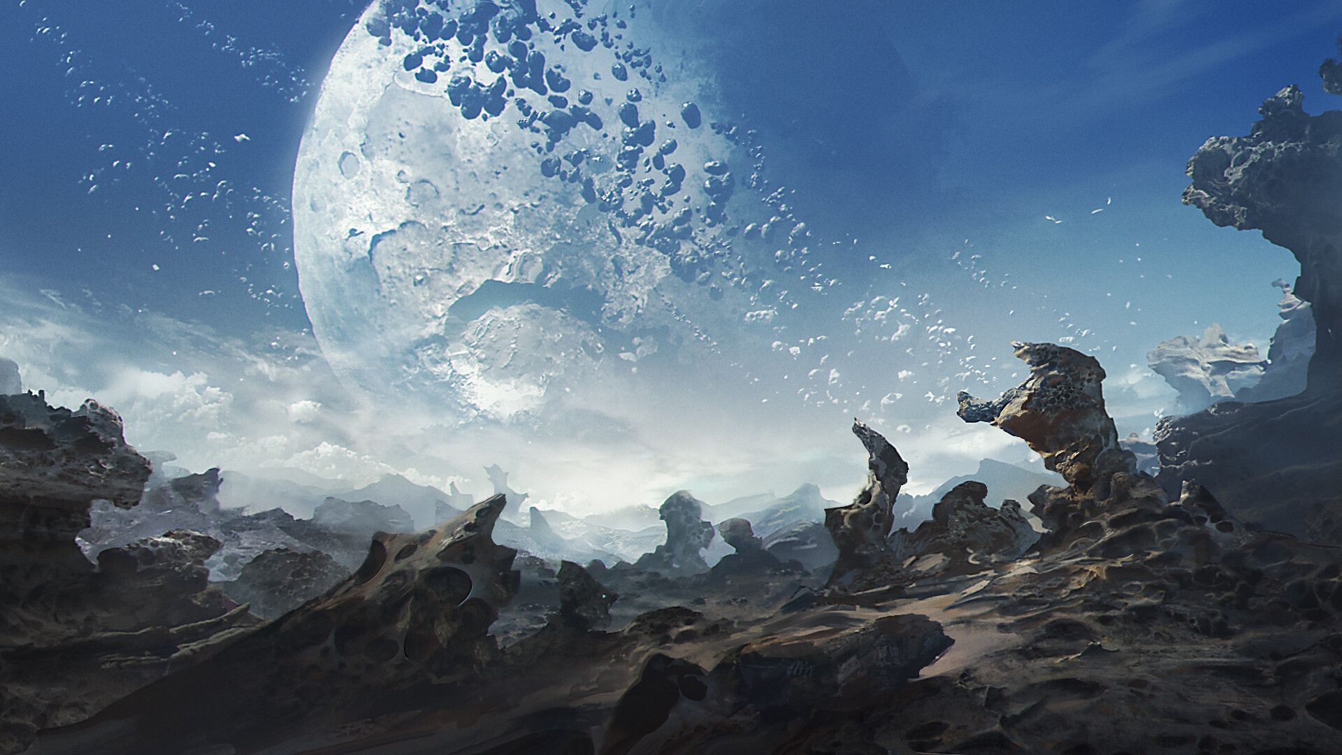 Alien Planet 02 by Tiago Sousa | Scrolller