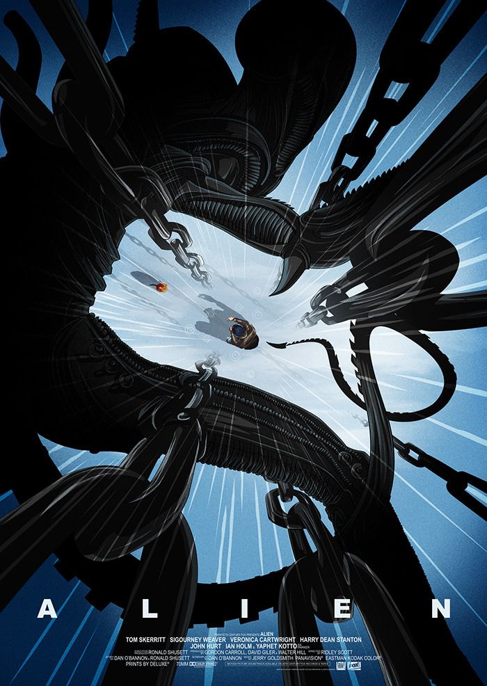 Alien poster by 17th & Oak | Scrolller