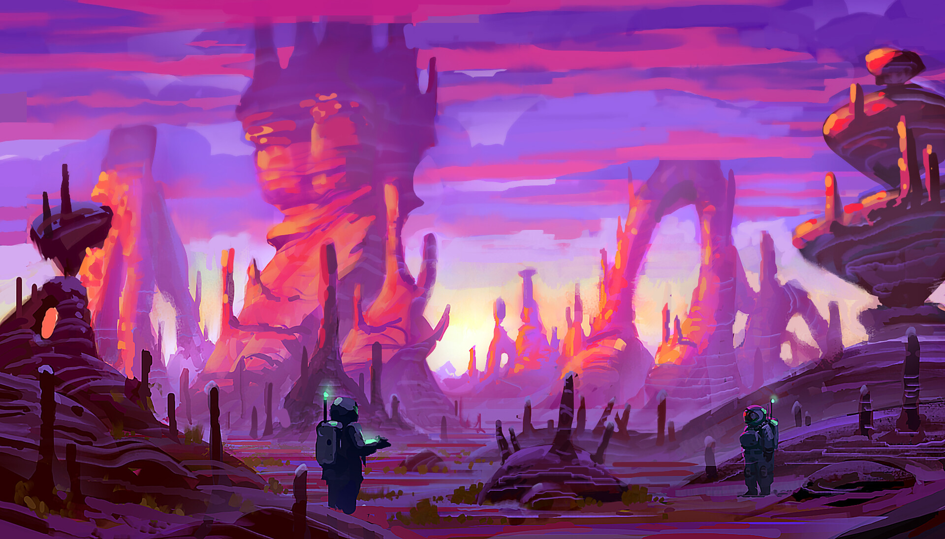 Alien Worlds by Andrew Collins | Scrolller