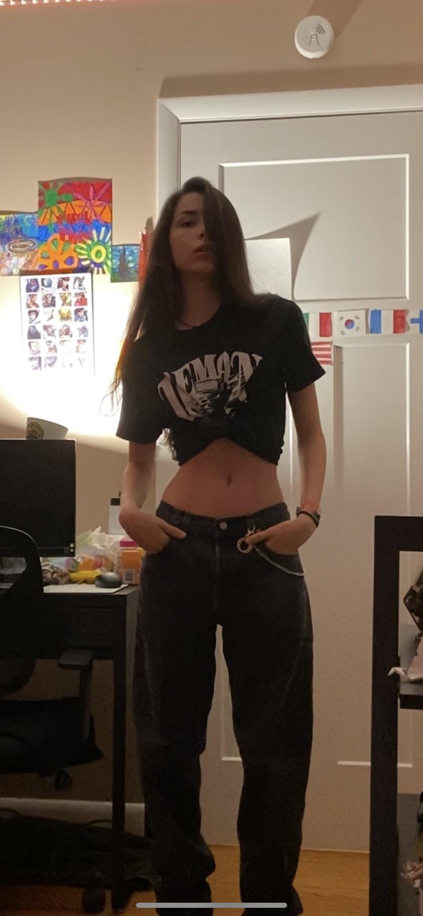 all black fit featuring my messy room | Scrolller