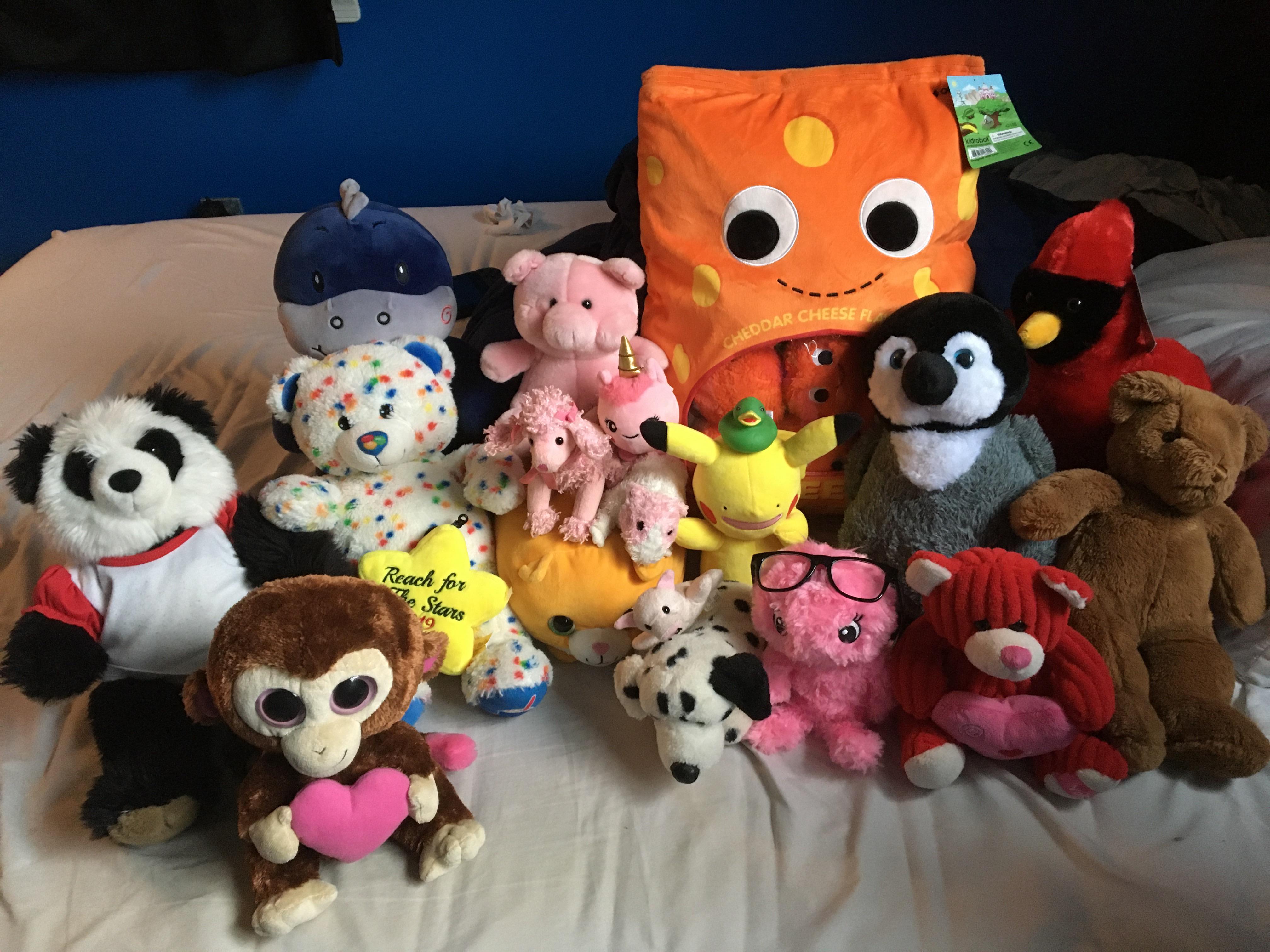 All my current plushies ! | Scrolller