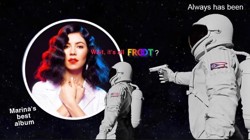 all of her albums are masterpieces, but Froot era hits different | Scrolller