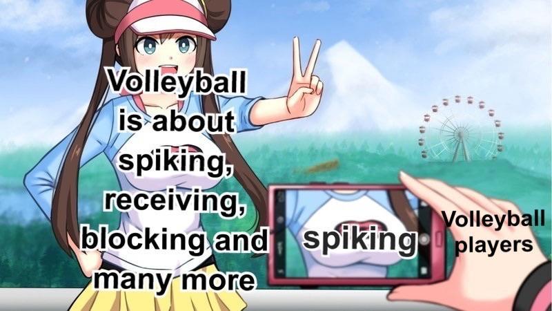 All volleyball players be like | Scrolller