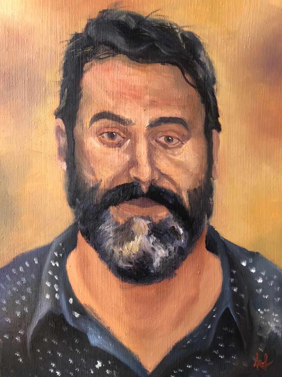 Alla Prima Portrait Scrolller
