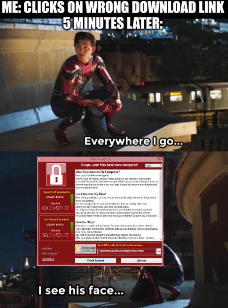 Almost happened to me yesterday. Malware is some scary shit | Scrolller