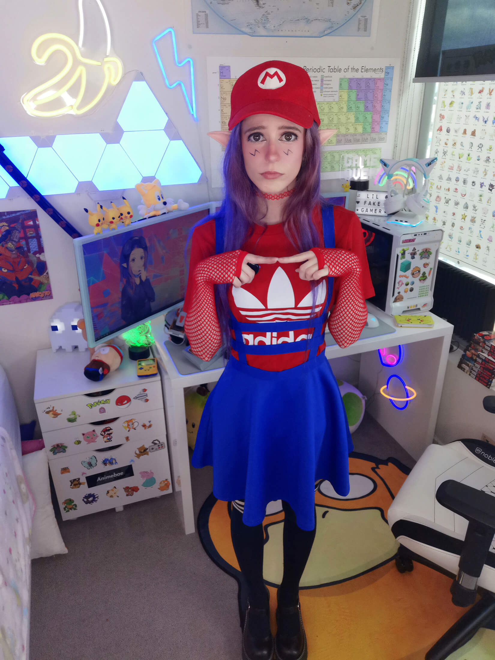 mario is shy 👉👈 | Scrolller