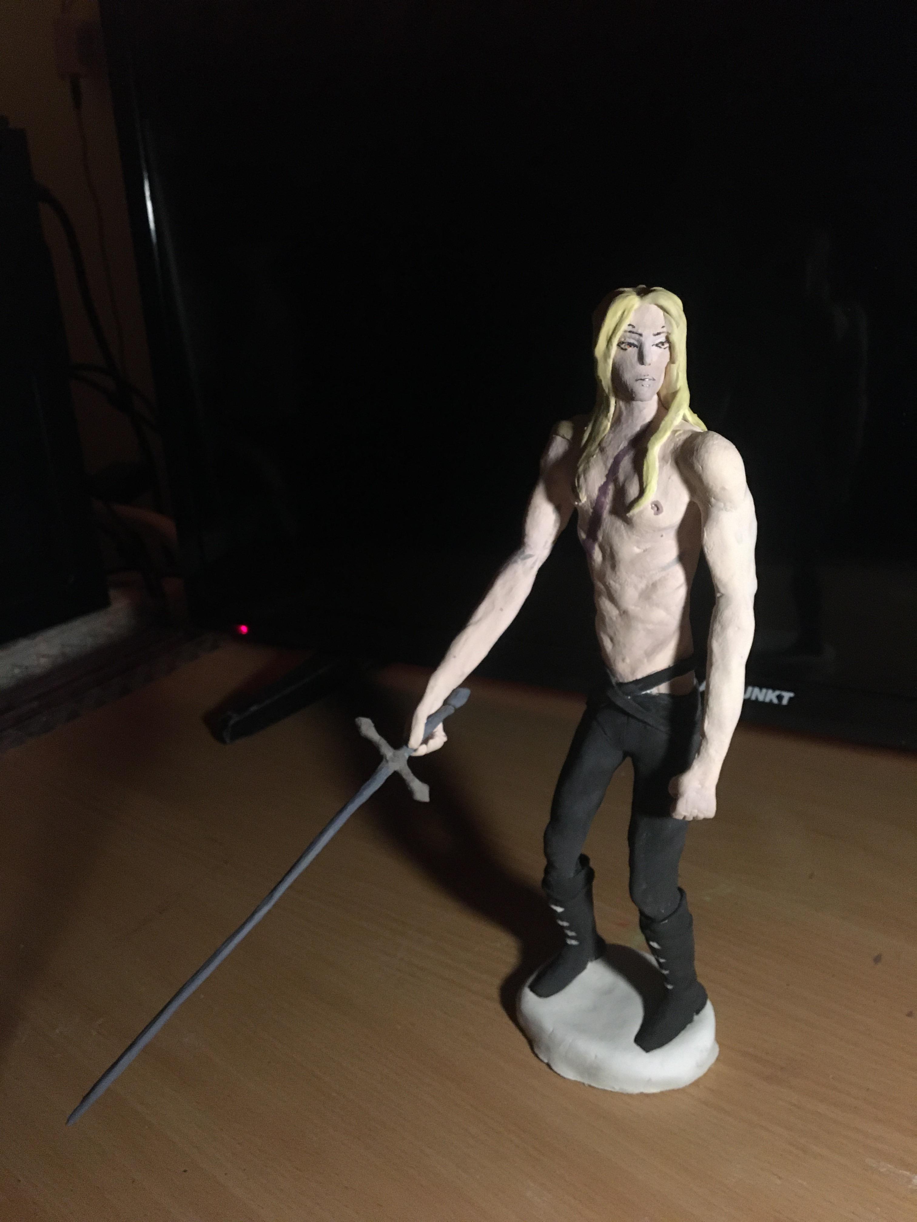 Alucard. Made from clay | Scrolller