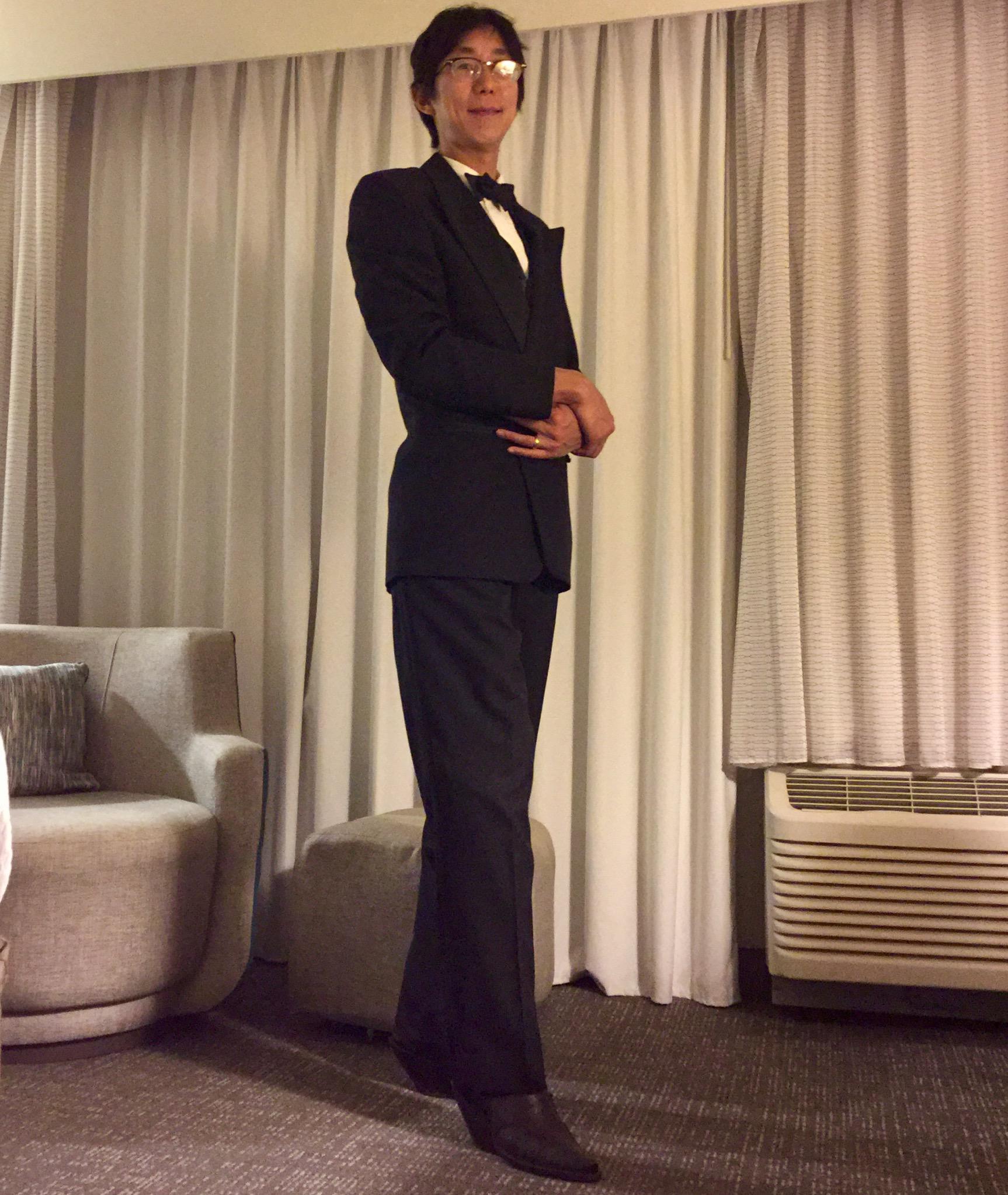 Always boots, even with a tuxedo | Scrolller