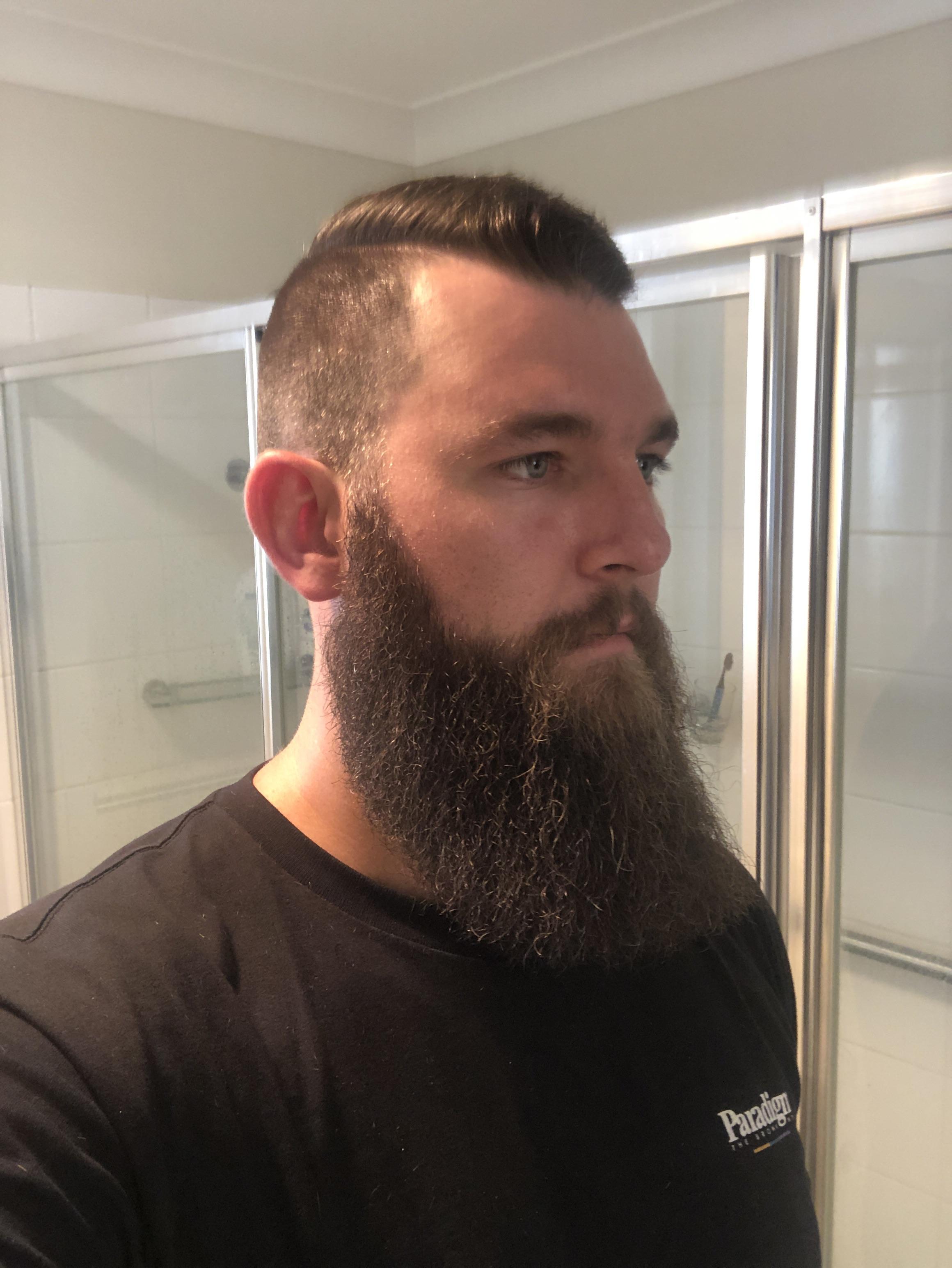 Am I beard porn worthy? Fresh cut and trim | Scrolller