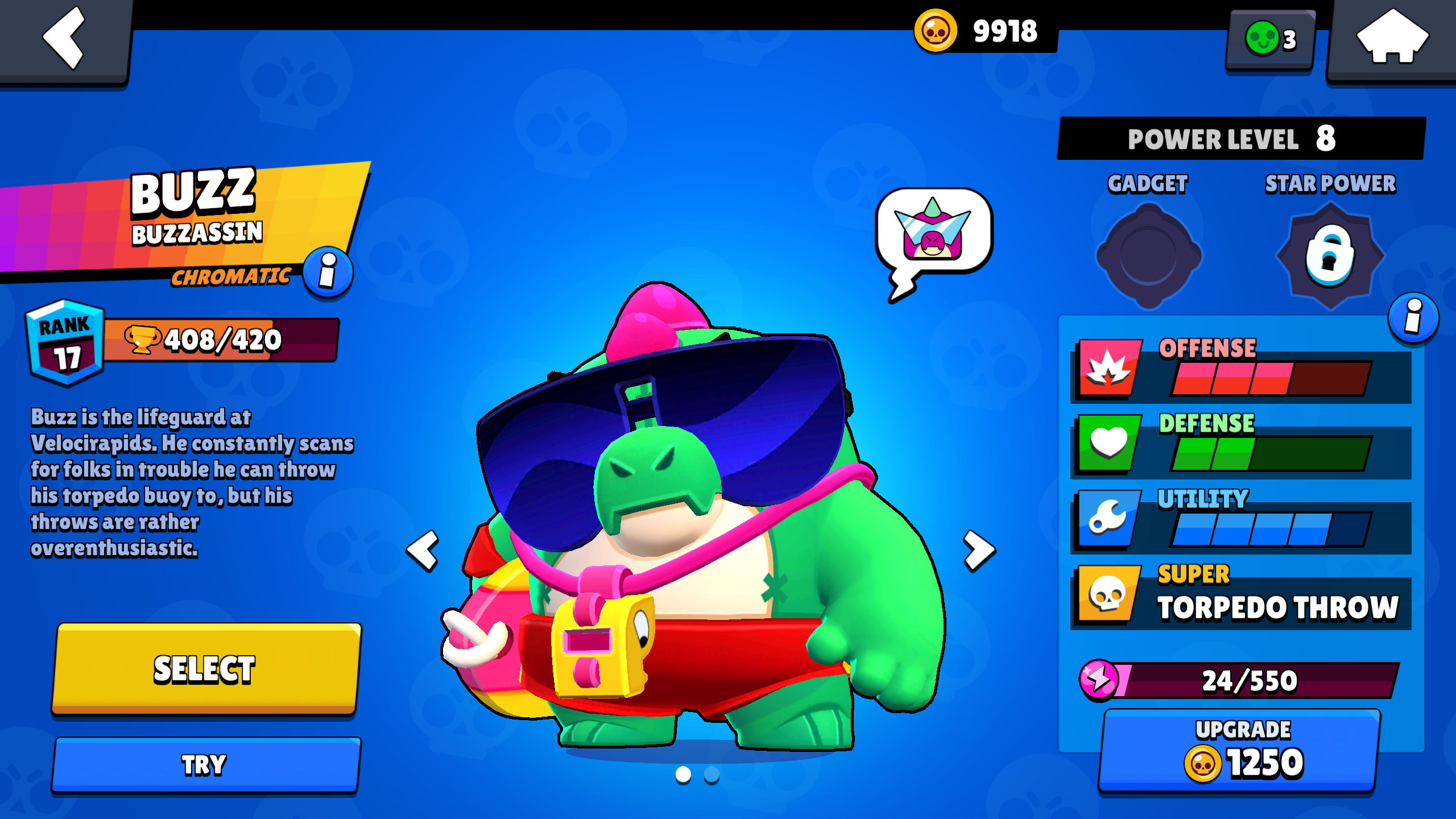 Am i the only one who just realised Buzz's brawler type is "Buzzassin"? | Scrolller