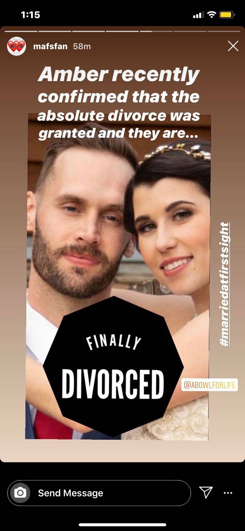 amber and matt are finally divorced!! | Scrolller