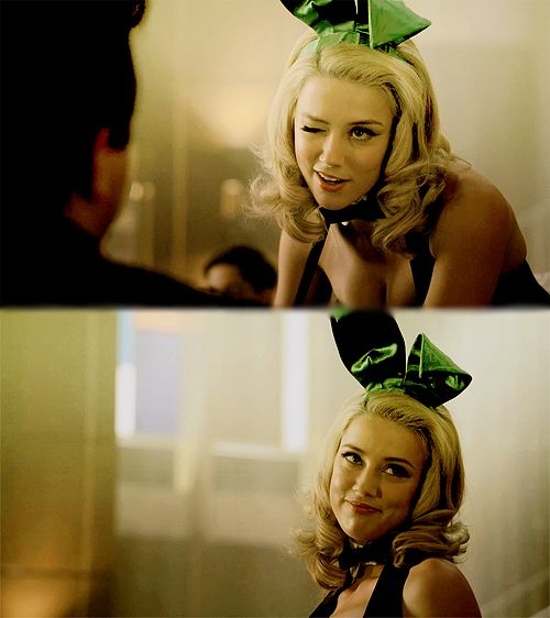 Amber Heard as a cheeky bunny | Scrolller