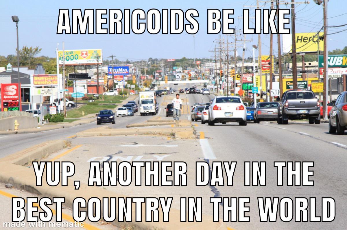 America bad rule | Scrolller