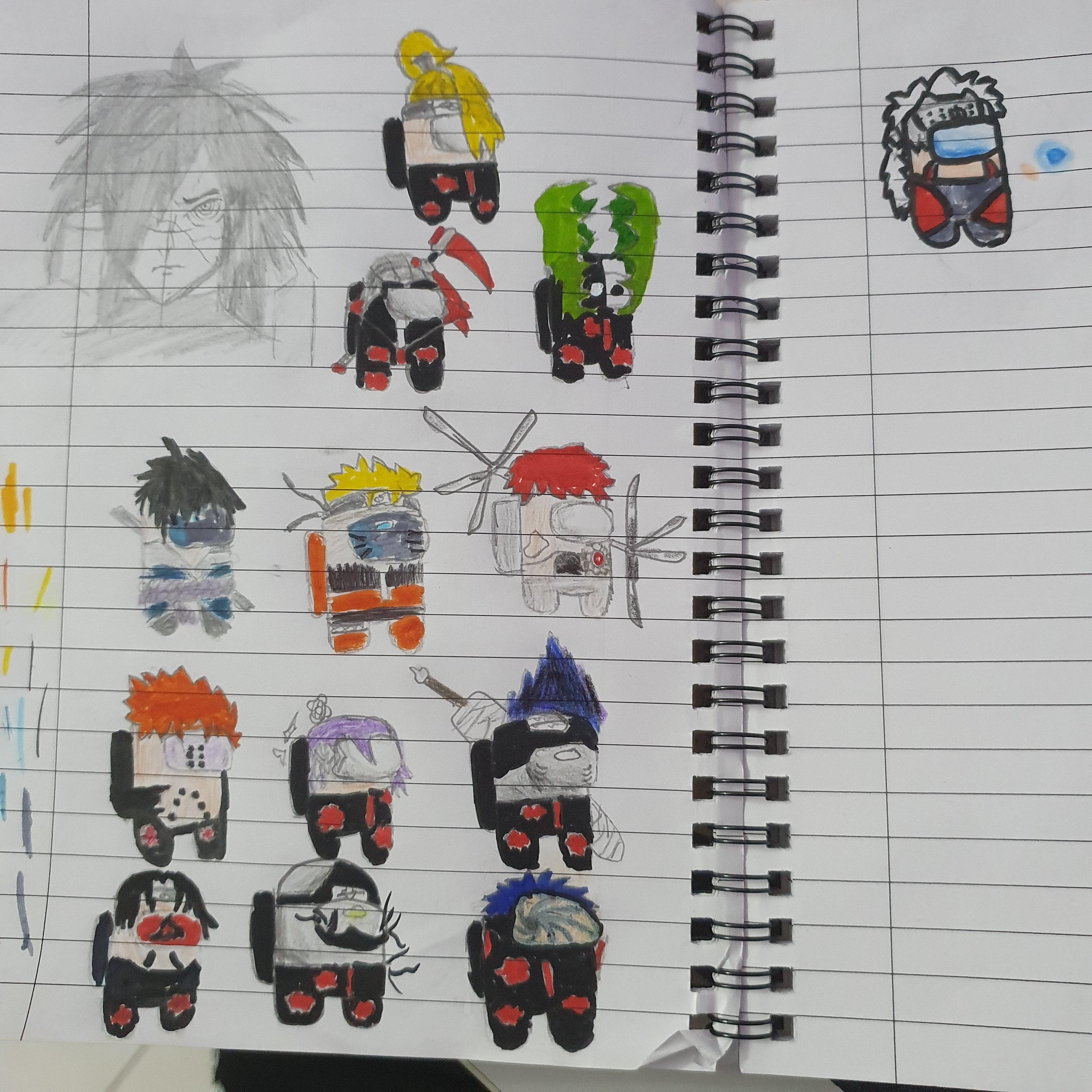 Among us style naruto characters!!! | Scrolller Among us style naruto characters!!! | Scrolller