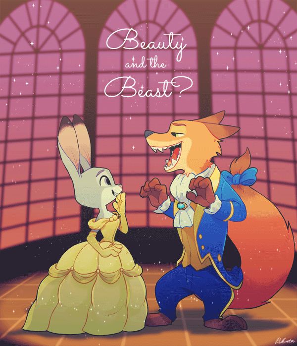 An adorable beauty and an equally adorable beast. | Scrolller