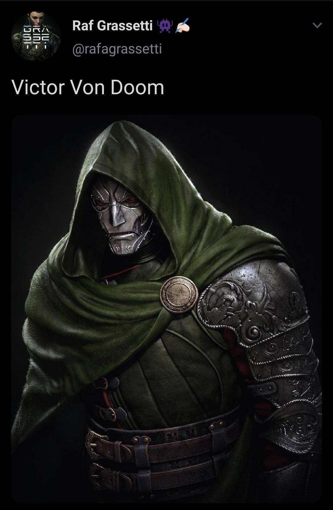 An amazing Doctor Doom art | Scrolller
