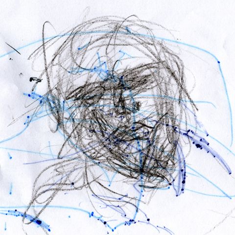 An automatic drawing titled, "THERION" | Scrolller