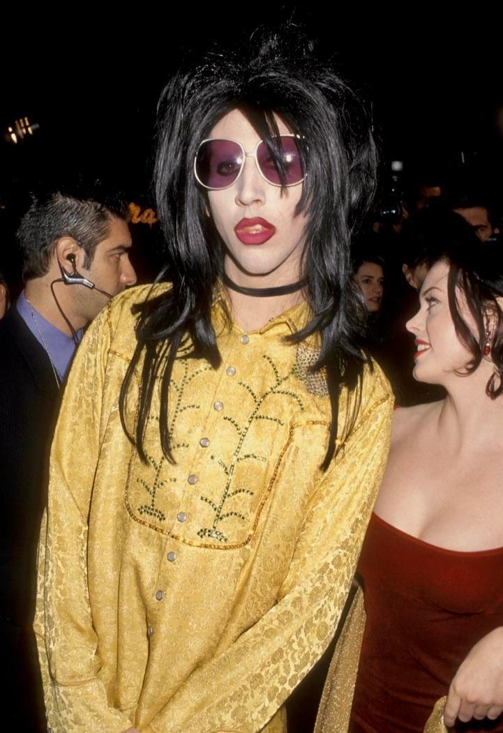 An iconic Manson look (1997) | Scrolller