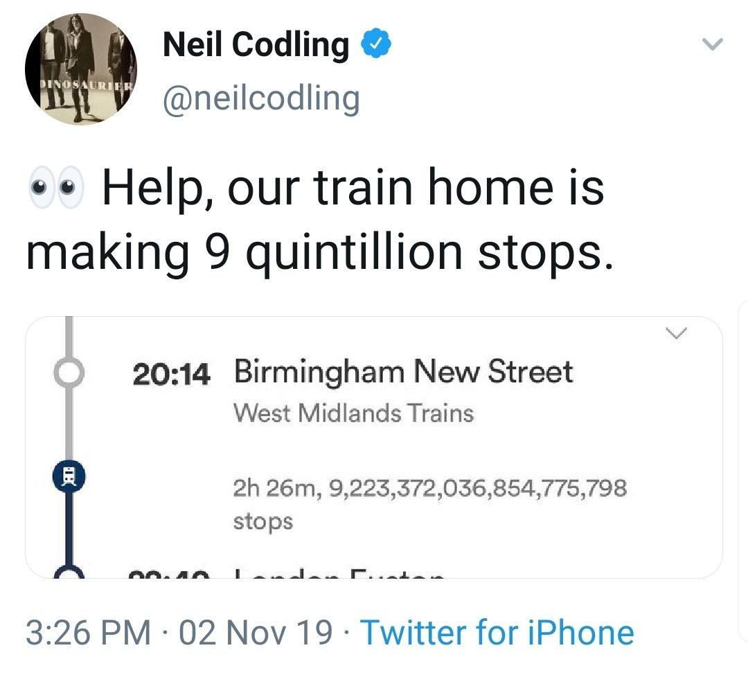 An Integer Overflow Resulting In 263 Stops Scrolller