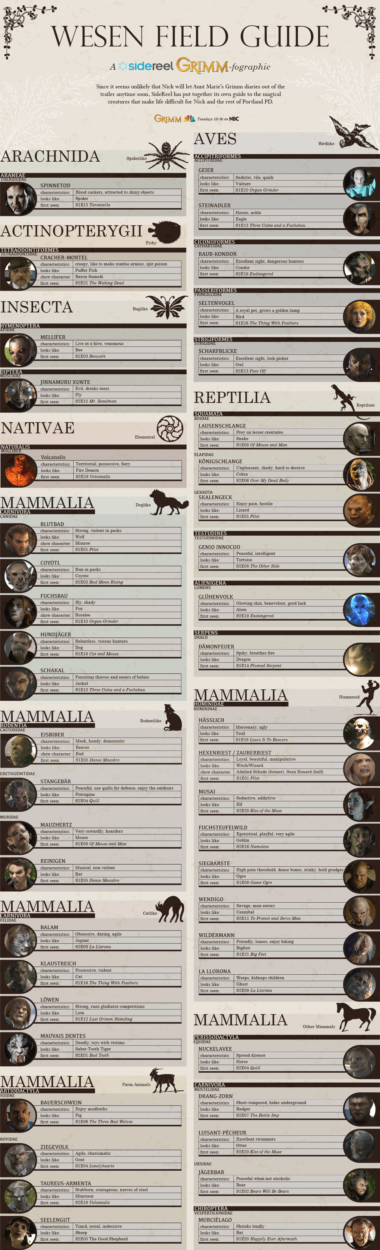 An Interesting Wesen Chart | Scrolller