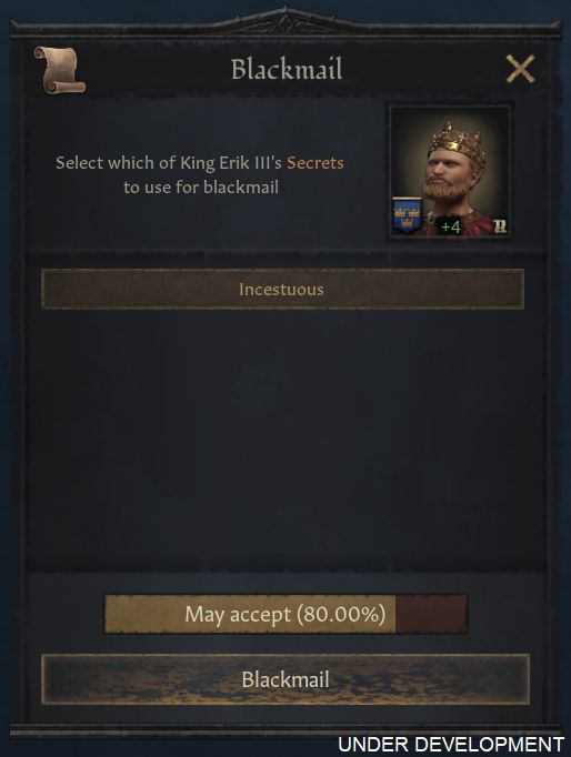 And thus everyone in Crusader Kings got blackmailed | Scrolller