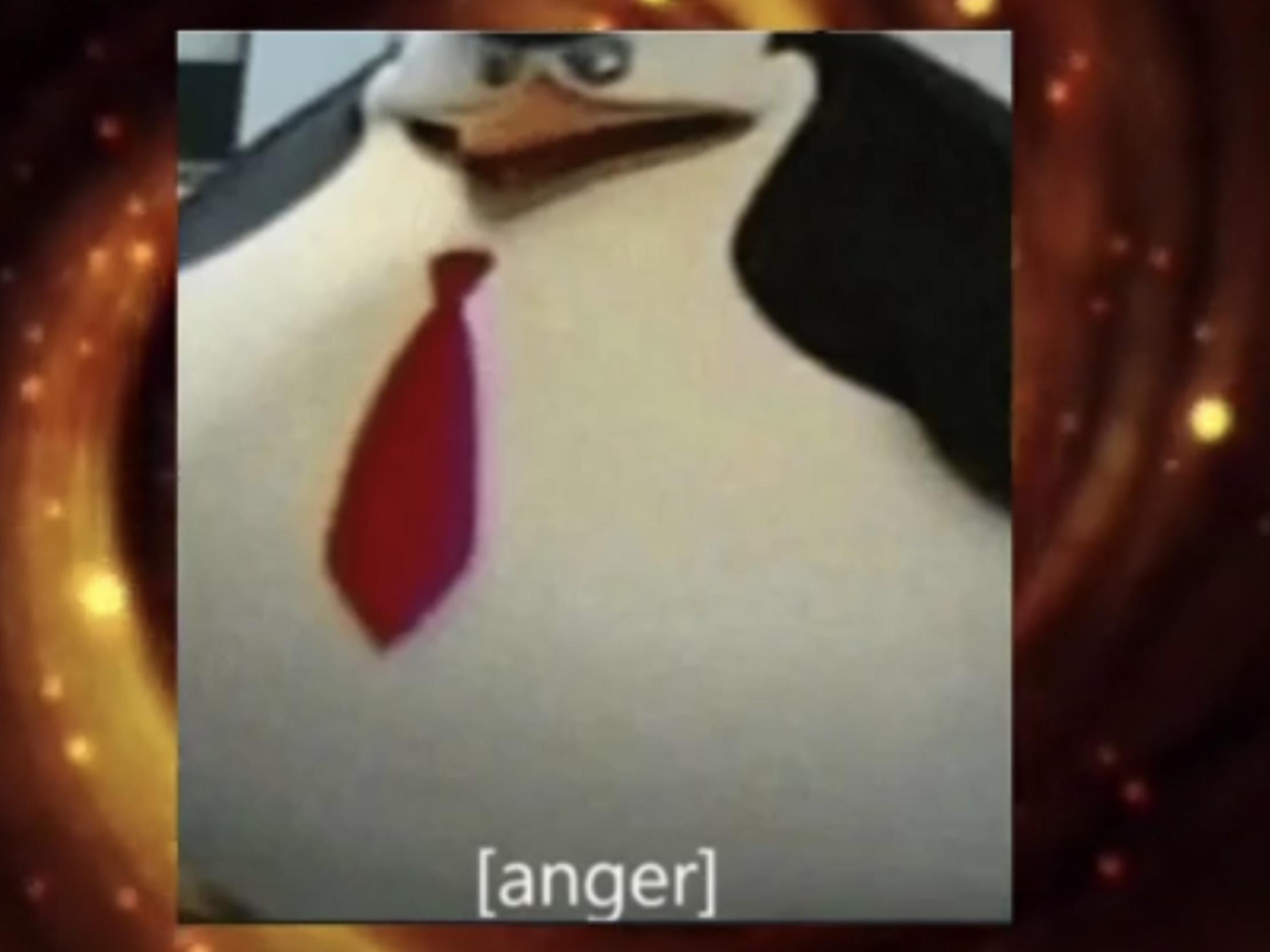 anger p e n g u i m | Scrolller