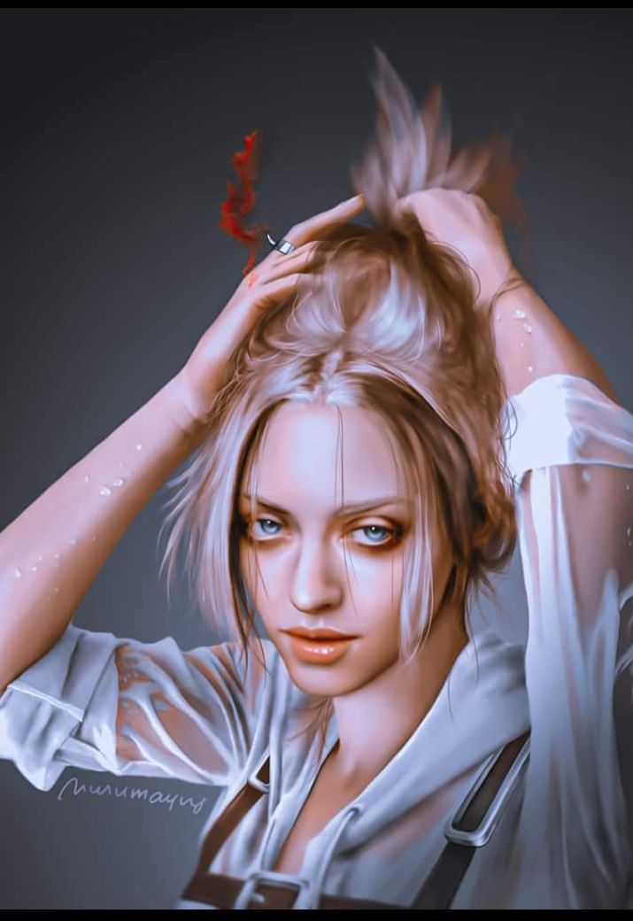 Annie Leonhart in digital artwork | Scrolller