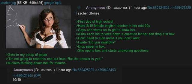 Anon Asks a Question | Scrolller