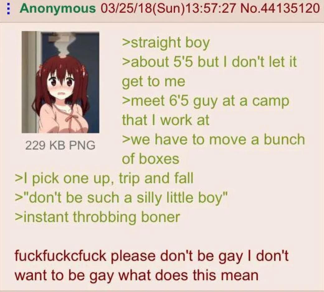 anon finds something new about himself | Scrolller