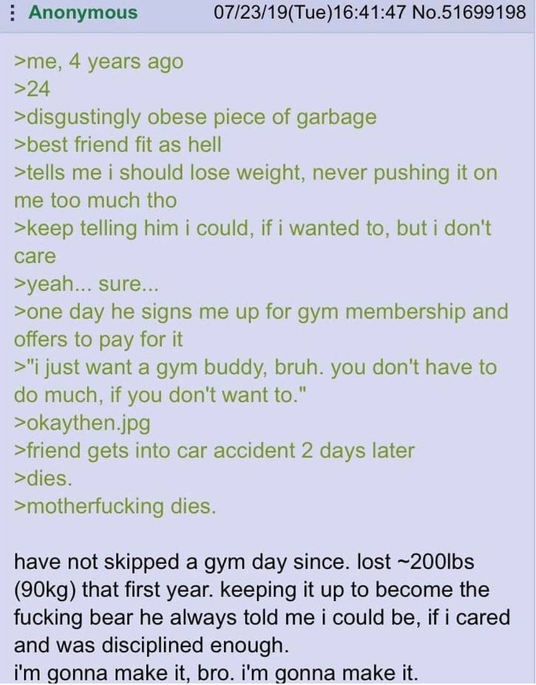 Was A Gym Buddy | Scrolller