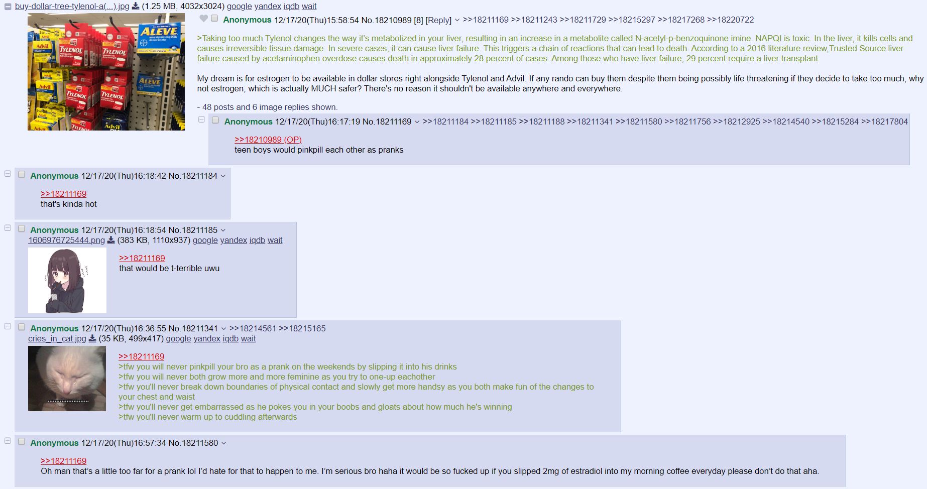 Anon has a dream | Scrolller