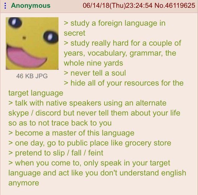 Anon is a master of trickery | Scrolller