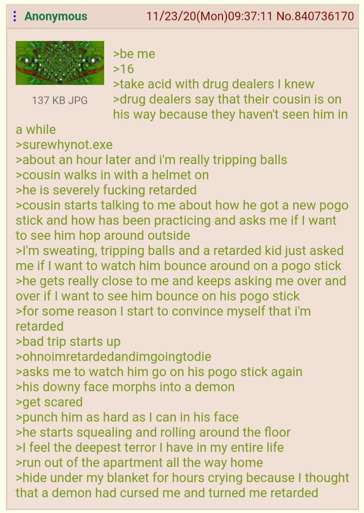 Anon is cursed | Scrolller