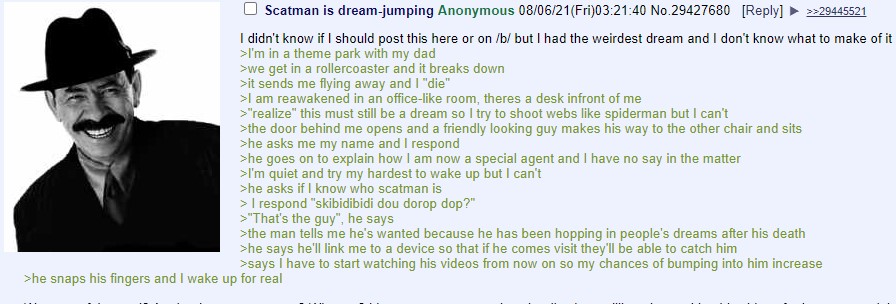 anon is the scatman | Scrolller