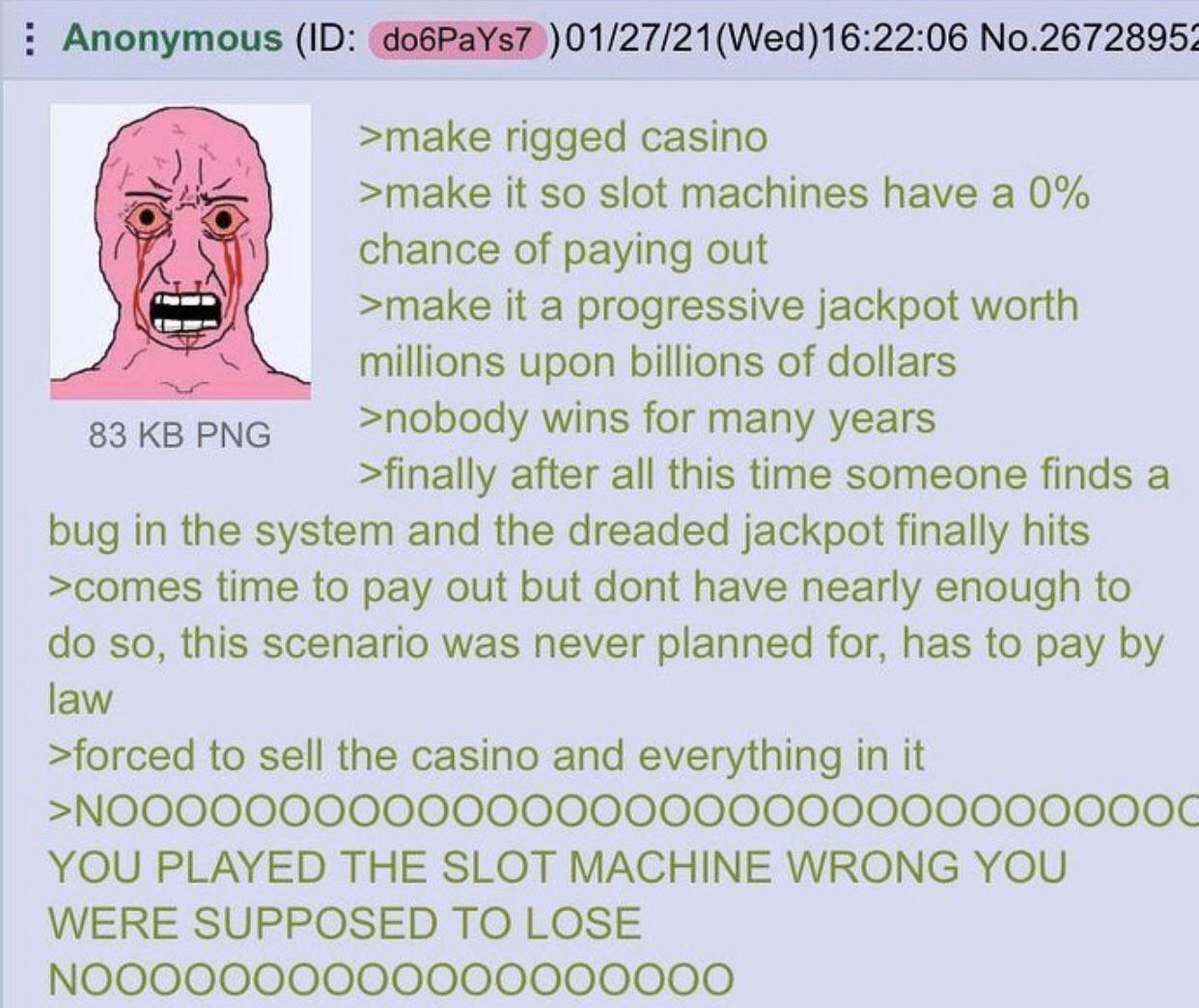 Anon misses millions | Scrolller