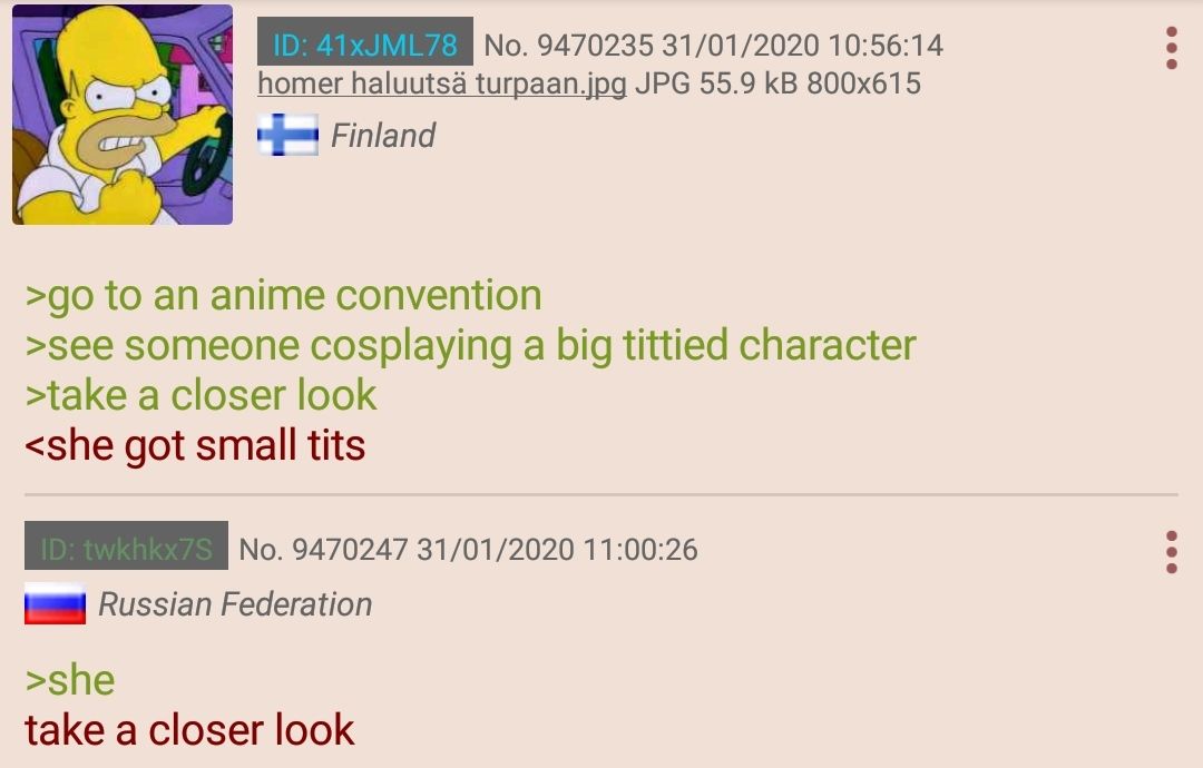 Anon sees a cosplay character | Scrolller