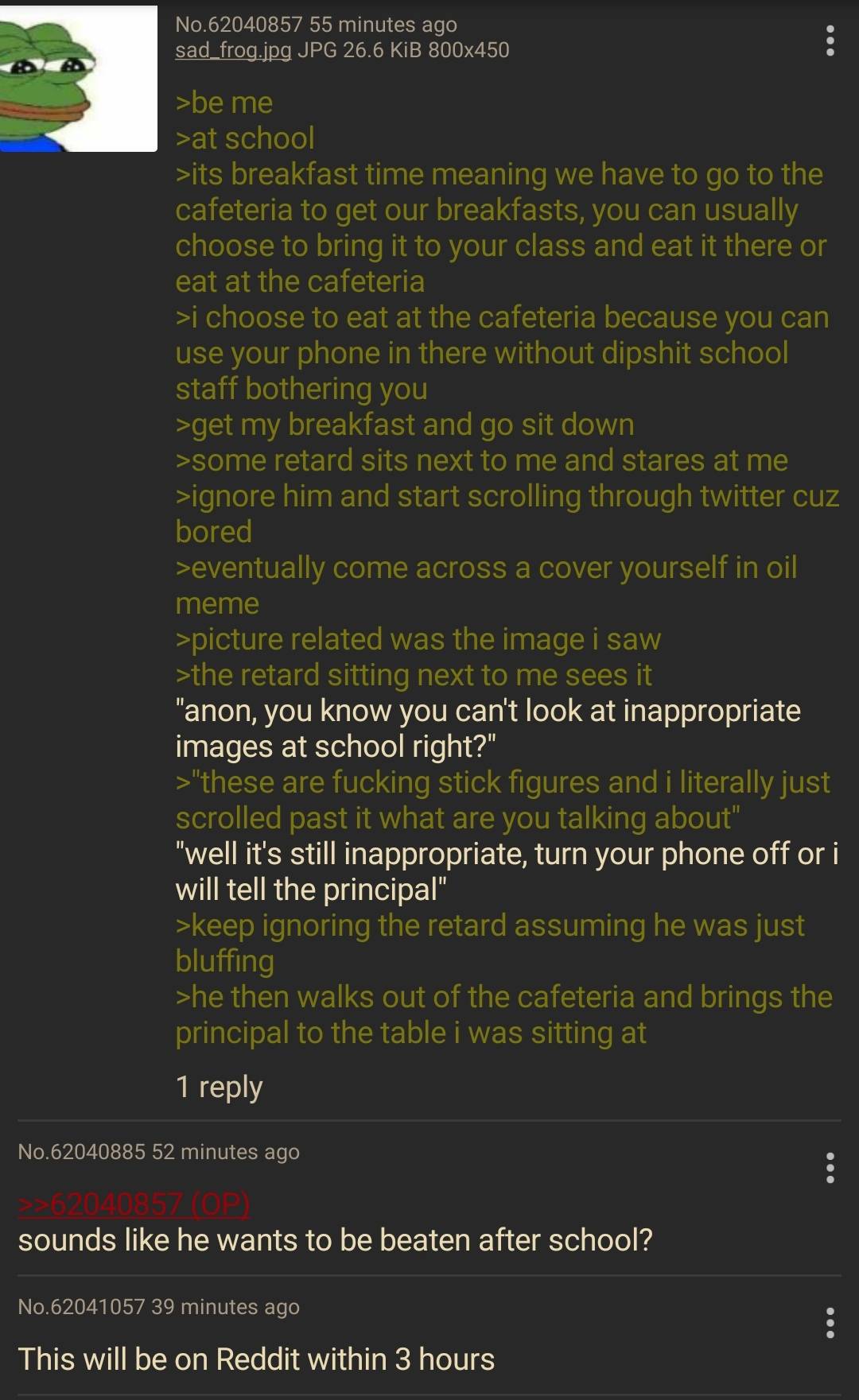 Anons Breakfast Scrolller
