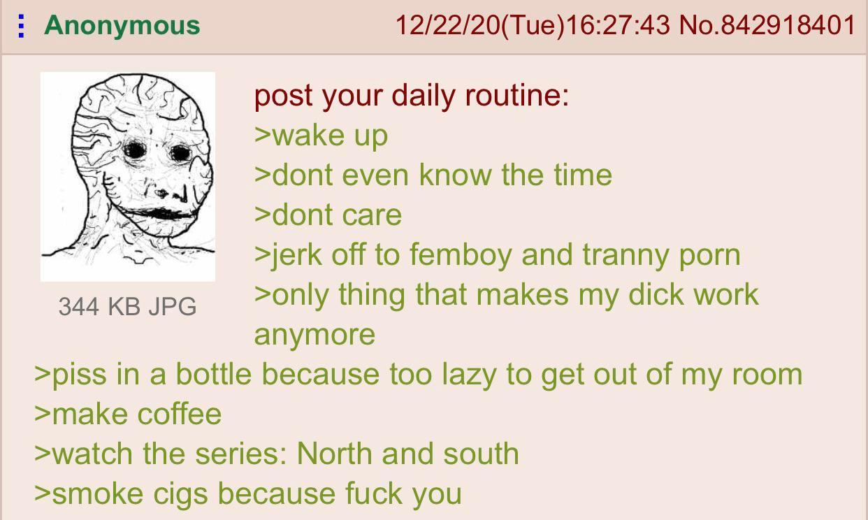 Anons Daily Routine | Scrolller