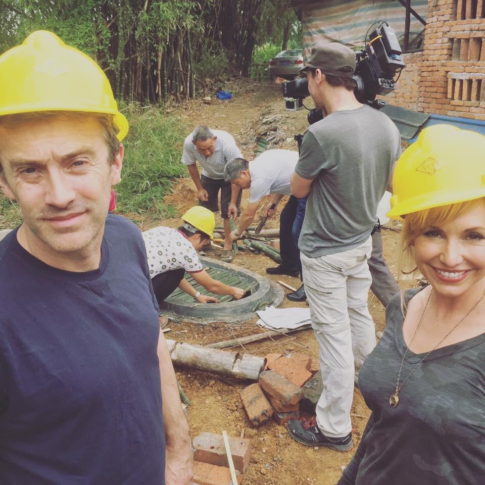 Another day, Another hard hat. With Dallas Campbell on location for their TV show | Scrolller