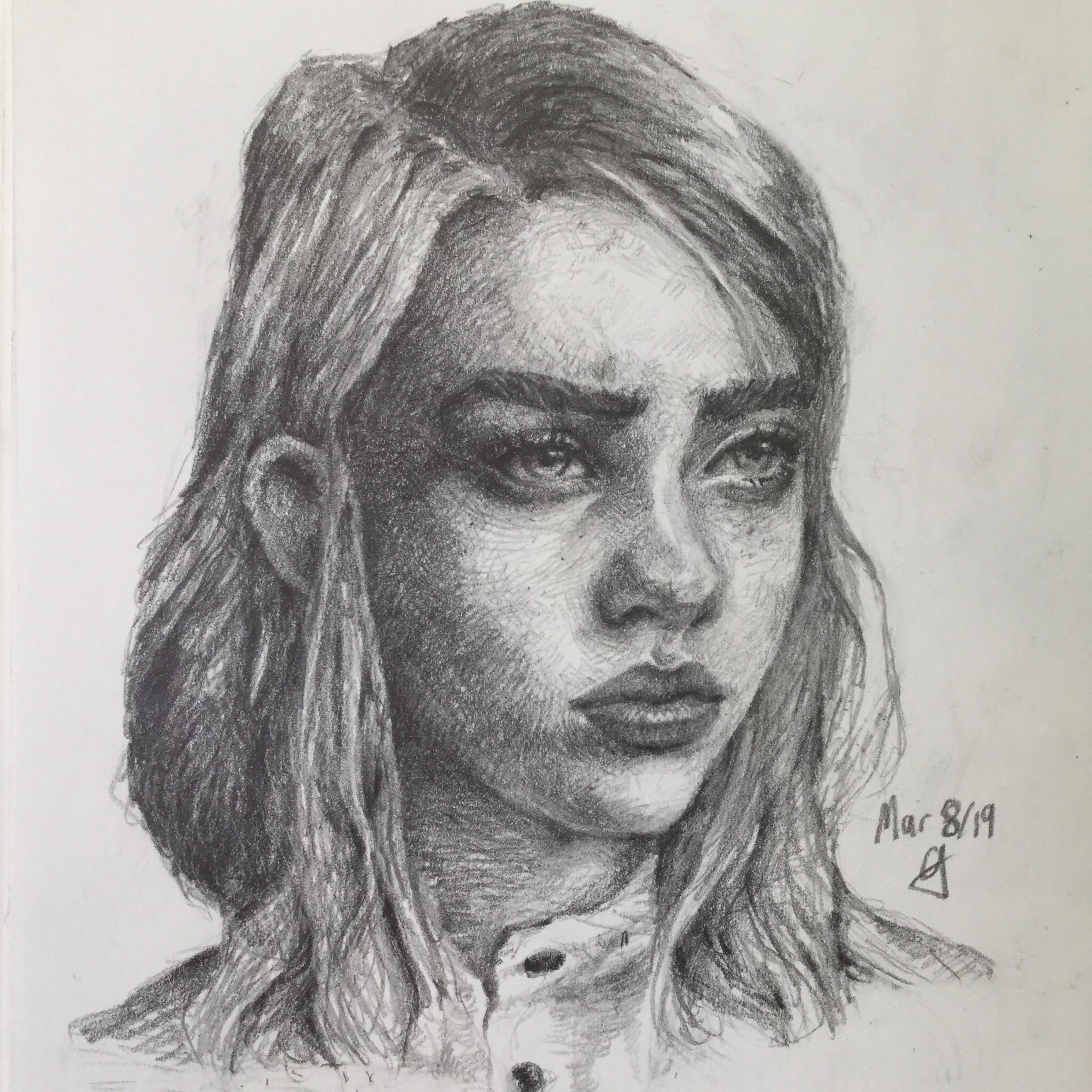 another drawing of Billie | Scrolller