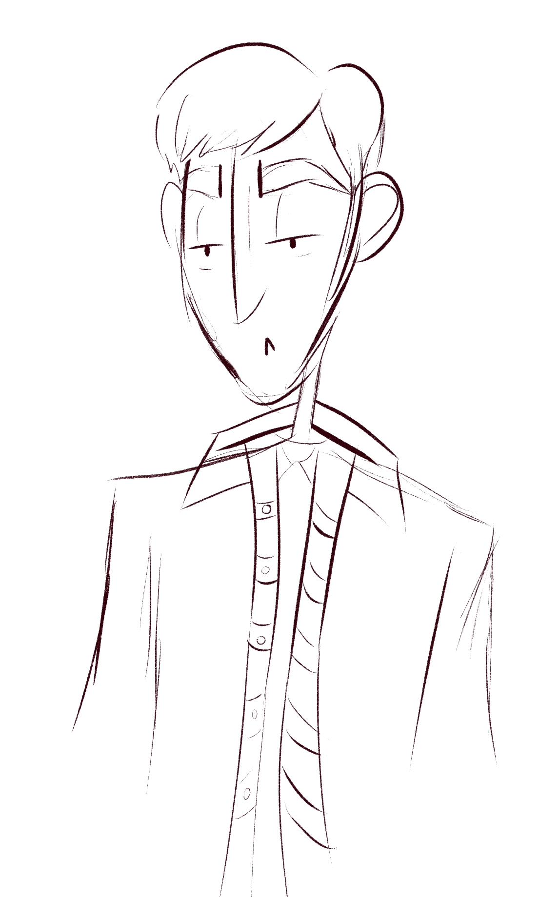 Another Dumb Ass Sketch Of Mine Figured Id Try Drawing Daniil In A More Cartoony Style