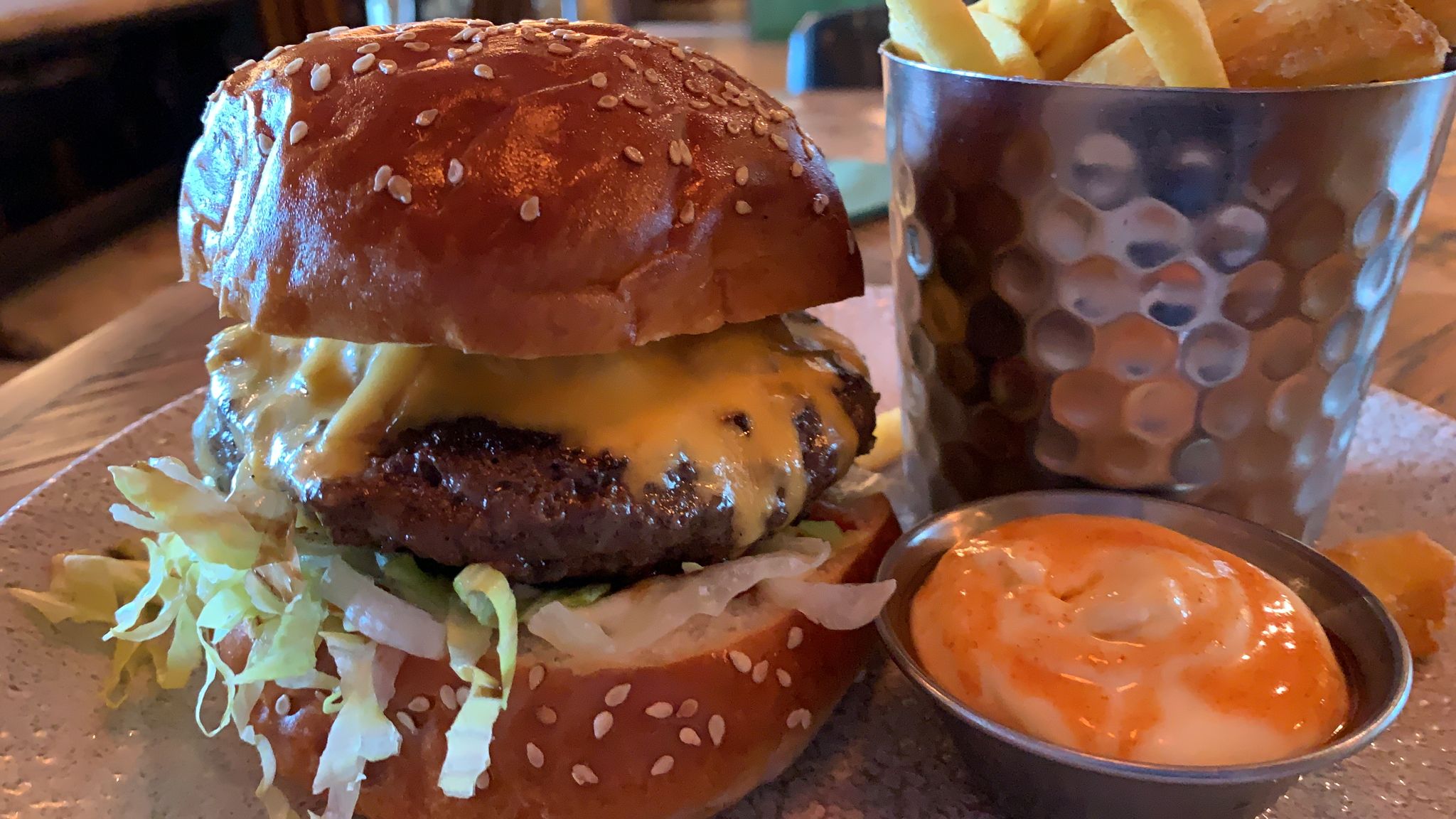 Another of my brother's free staff meals. | Scrolller